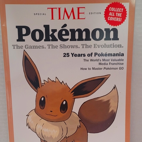 Other | Pokemon Magazine Special Time Edition 25 Years Of Pokemon ...
